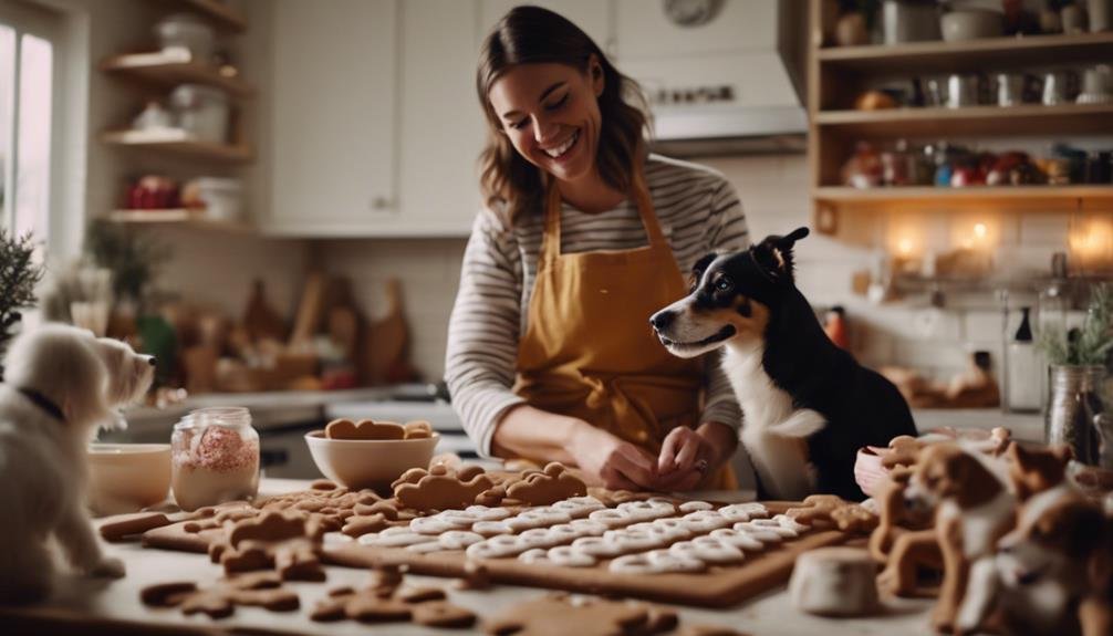 Watch This Aussie Help Make Dog-Friendly Gingerbread Cookies and Then ...